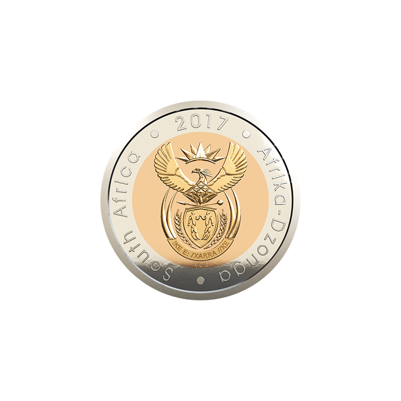 R5, South Africa, 2017, Bimetallic - Commemorative
